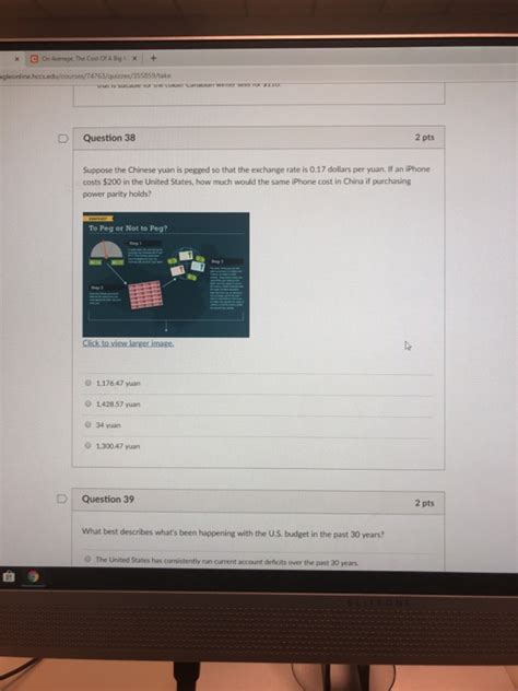 Solved C On Aveage The Cost Of A Bigx D Question 38 2