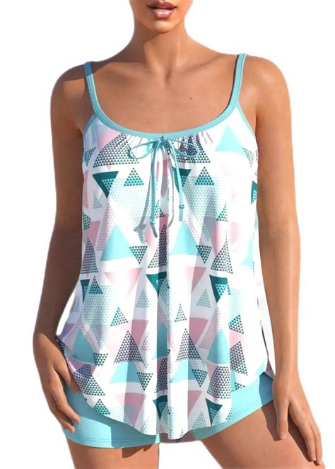 Tankini Motifs Géométriques Mon Tankini