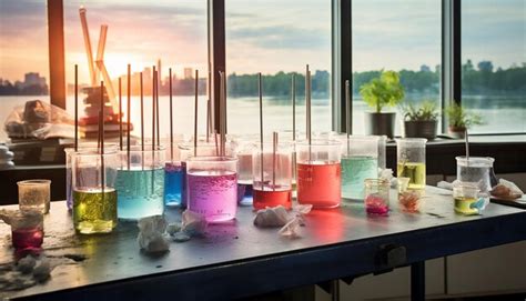 Premium Ai Image Set Up A Photo Shoot In A Laboratory Setting