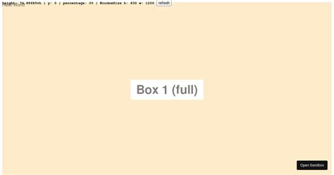 Framer Motion UseInView Scroll Snap Forked Codesandbox