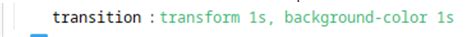 custom css in ignition perspective adding transforms and transitions