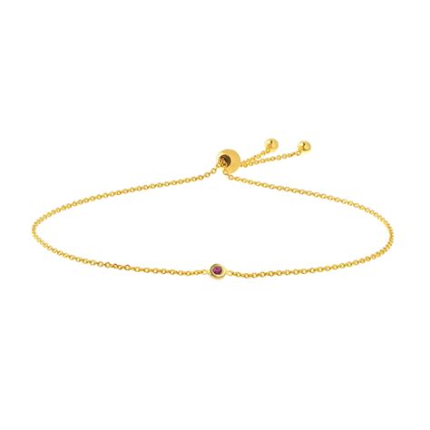 Bezel Set Ruby Bolo Bracelet Bracelets Jewelry Collections