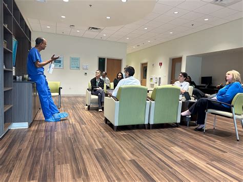 Dr David Jayakar And I Started Our Morning Visiting With Oak Street