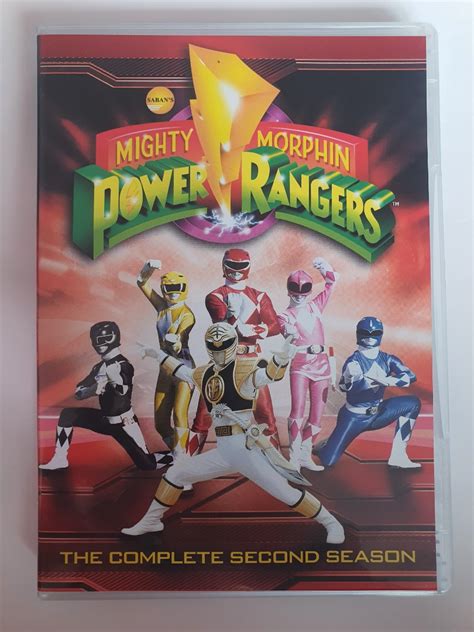 Mighty Morphin Power Rangers Season 2 English Drama Dvd Brand New