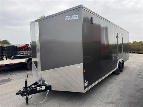 2026 Car Mate Trailers 85x246 Extra Height 10k Wramp Cargo