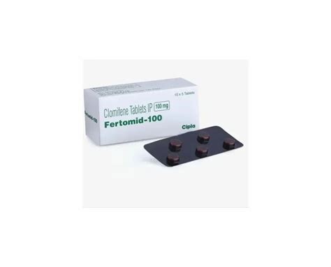 Fertomid 100mg Tablet At ₹ 156stripe Clomiphene Citrate Tablet In