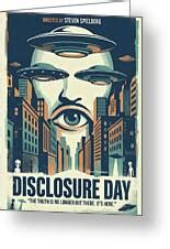 Disclosure Day Minimal Movie Poster Retro Film Poster Vintage