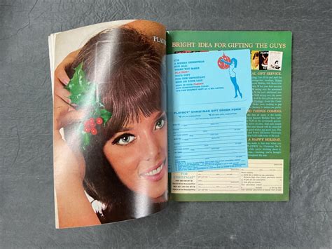 Playboy Magazine October 1965 Centerfold Intact Vargas Girl Solid