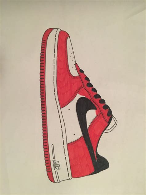 Nike Shoes Art Drawing
