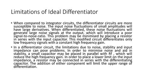 M2integratoranalog Electronics Integrator Using Op Ampspptx