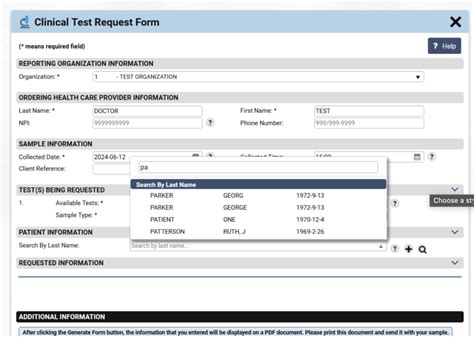 Expanding Web Portal With Web Ordering For Clinical Testing Open Elis