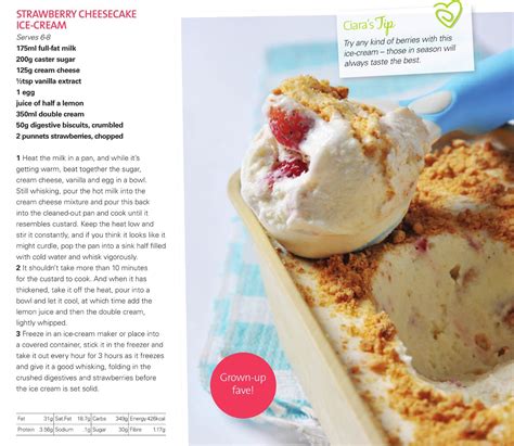 Strawberry Cheesecake Ice Cream Recipe