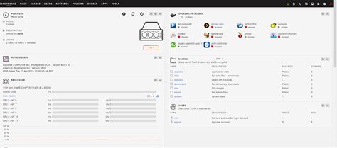 Is There A Way To Have More Than Two Columns On The Dashboard General Support Unraid