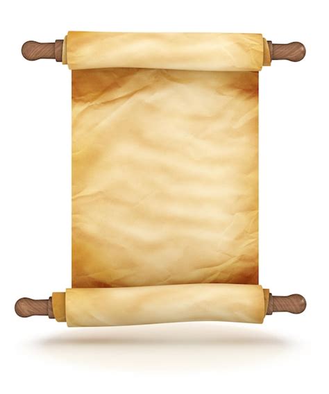 Premium Photo Scroll Of Old Parchment