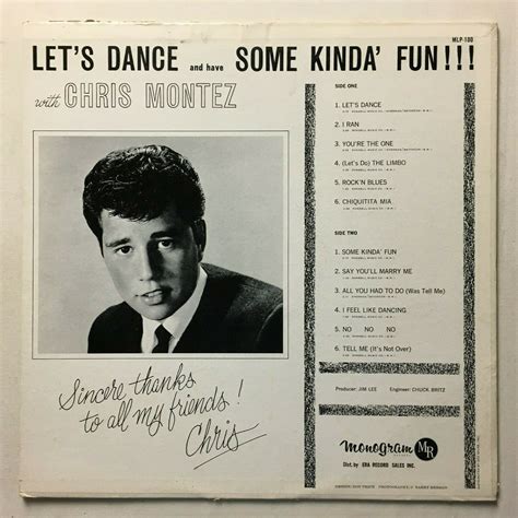 Chris Montez Lets Dance Monogram Mlp 100 Nm Degritter