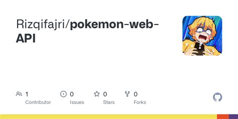 GitHub Rizqifajri Pokemon Web API