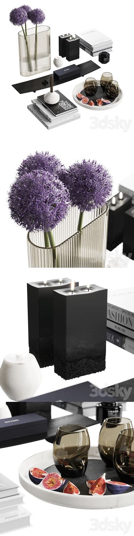 Decor Set 4 Down3dmodels