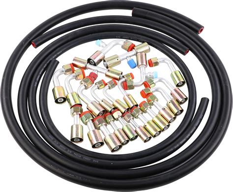 Wisepick 25pcs Air Conditioning Hose And Fitting Kit