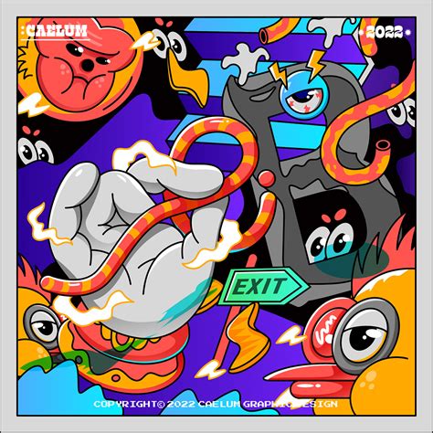 Noise Clutter Disorder 2 3 Hours 涂鸦速图 Behance