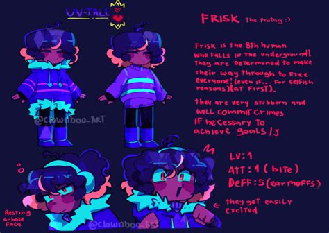 Uvtale Frisk Ref Is Here Also I Want You Guys To Know Imma Be