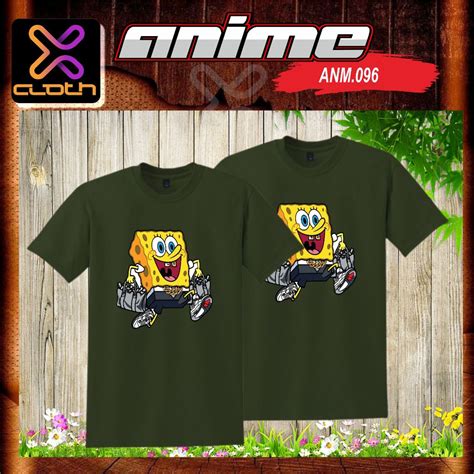 Jual Kaos Custom Spongebob Sablon Satuan Shopee Indonesia