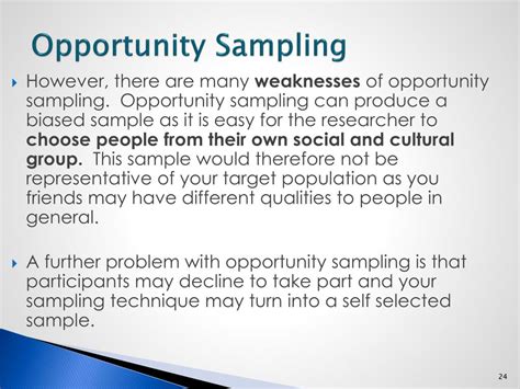 What Is An Example Of Opportunity Sampling At Walter Mcglothlin Blog