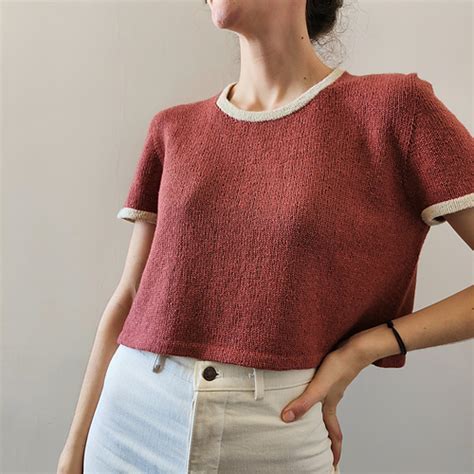 Ravelry Sea Salt Tee Pattern By Atelier Castin