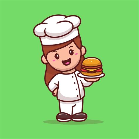 Cute Burger Chef Images Free Download On Freepik