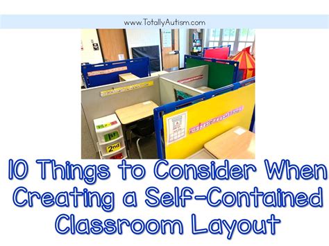 10 Things To Consider When Planning A Self Contained Classroom Layout