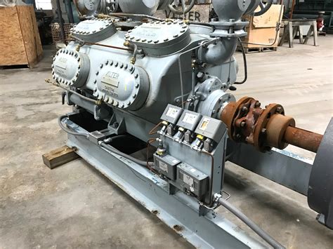 Vilter 4516xl 16 Cylinder Reciprocating Compressor 300 Hp 460 V