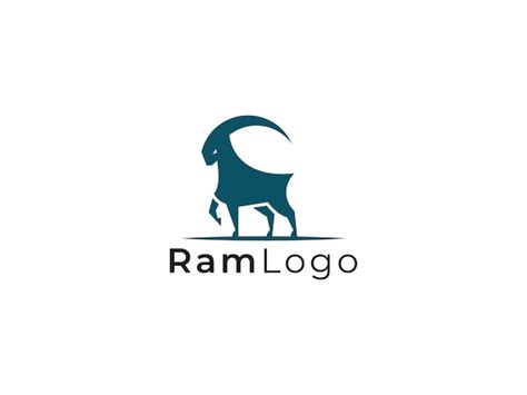 Premium Vector Vector Ram Logo
