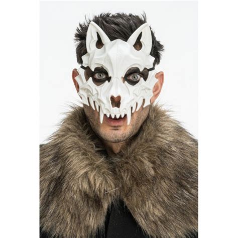 Skelet Ulv Maske Til 49 Kr På Temashopdk