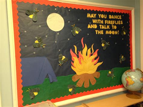 Camping Bulletin Board Ideas