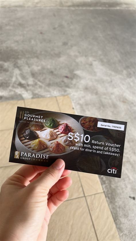 Paradise Group Return Voucher Tickets And Vouchers Vouchers On Carousell
