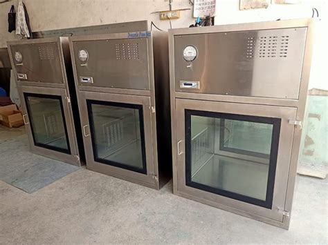 Dynamic Pass Box Ss Class 100 Air Cleanliness 600x600x600 Mm At