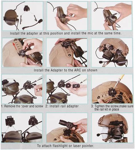 3m Peltor Arc Rail Adapter Attachment Kit