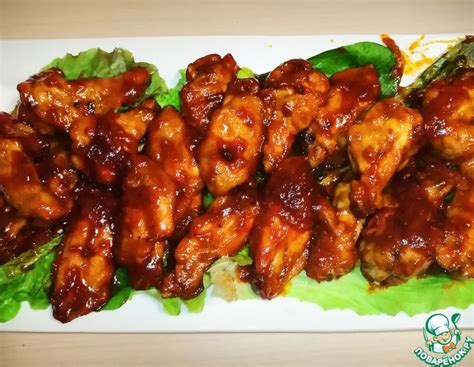 Куриные крылышки "Баффало" – кулинарный рецепт
