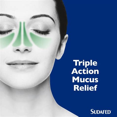 Sudafed Mucus Relief Triple Action Cold And Flu Tablets Mcgrocer