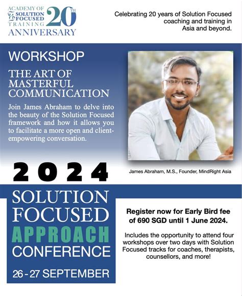 Learn About Solution Focused Approach With James Abraham Academy Of