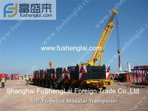 Self Propelled Modular Trailer High Quality Self Propelled Modular