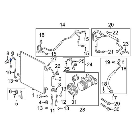 Nissan Oe 92470hc050 A C Refrigerant Line O Ring