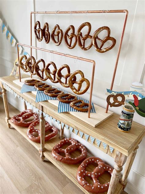 Diy Pretzel Stand Pretzel Bar Oktoberfest