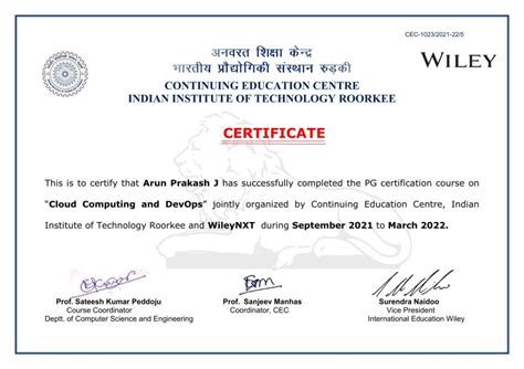 Arun Prakash J On Linkedin Cloudcomputing Devops