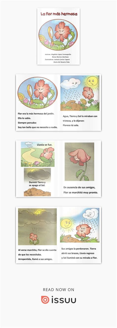 Cuento La Flor Mas Hermosa Cuentos Mini Cuentos Infantiles