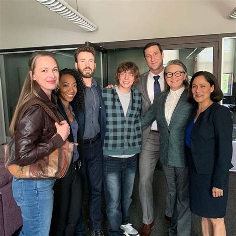 New Chris With The Cast Of Defendingjacob Via Hale Lytle Marvel Motivation Hunk