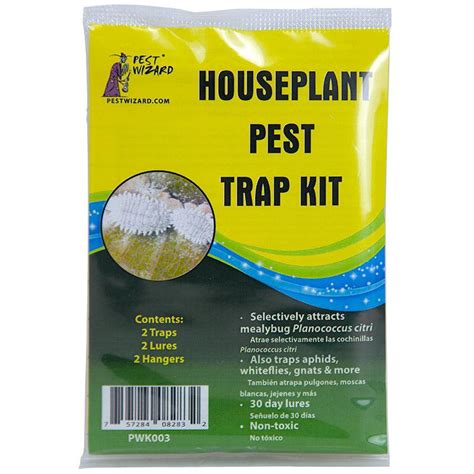 Pest Wizard Houseplant Pest Trap Kit For Salegrow Organic