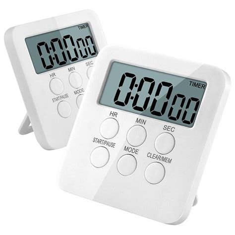 Kitchen Timer 2 In 1 Timer And Clock 24 Hours Di Vicedeal