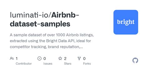 Github Luminati Ioairbnb Dataset Samples A Sample Dataset Of Over