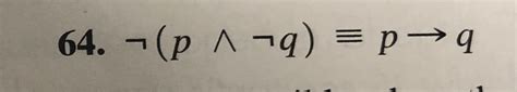 solved in problems 59 64 construct a truth table to verify