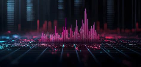 Visualizing Financial Growth A Dynamic Stock Market Graph Showcasing Upward Trends And Data